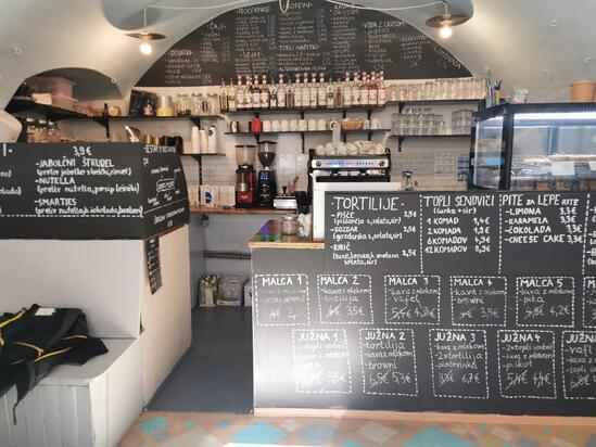 Speisekarte von Kofein Shop cafe, Celje