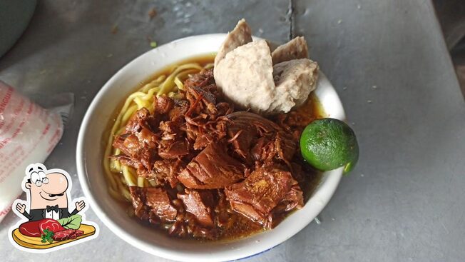 Menu at WARUNG SOLO BAKSO MIE AYAM restaurant, Teluk Ambon