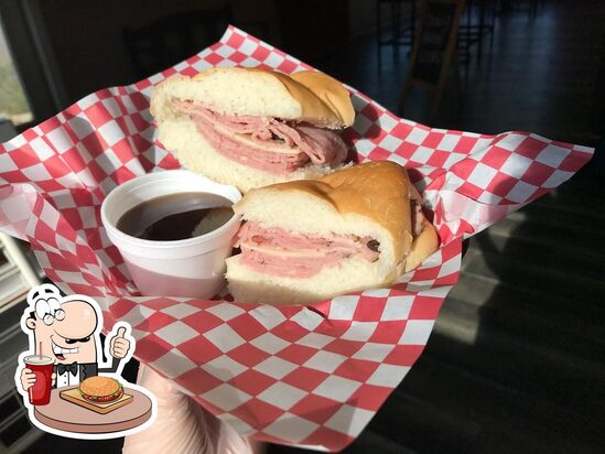 Menu at Belly Buster Sandwich Shop fast food, Ontario