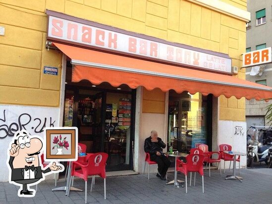 Snack Bar Tony, ROM, Via Gino Capponi - Restaurantspeisekarten und ...