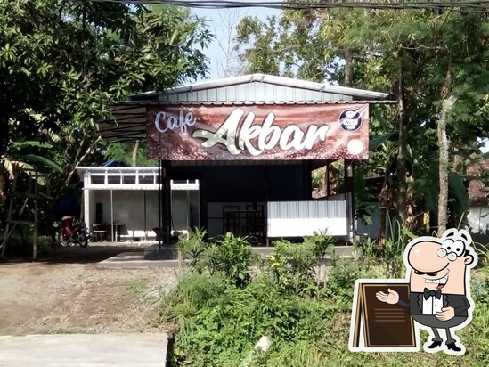 Menu at Cafe Akbar, Kepung