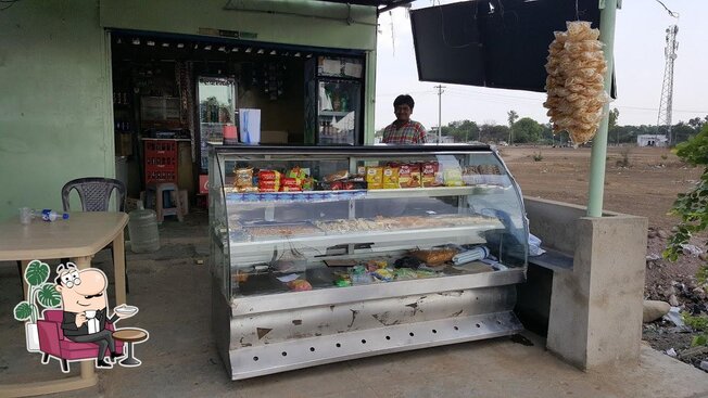 Menu at Zam Zam Bakery, Dharur
