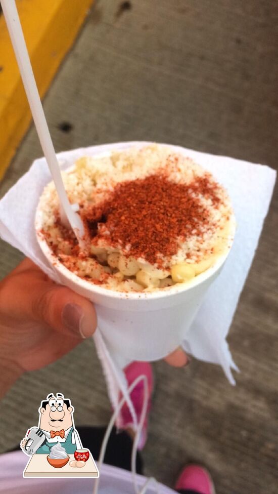 Menu at Elotes La Calera, Fresnillo