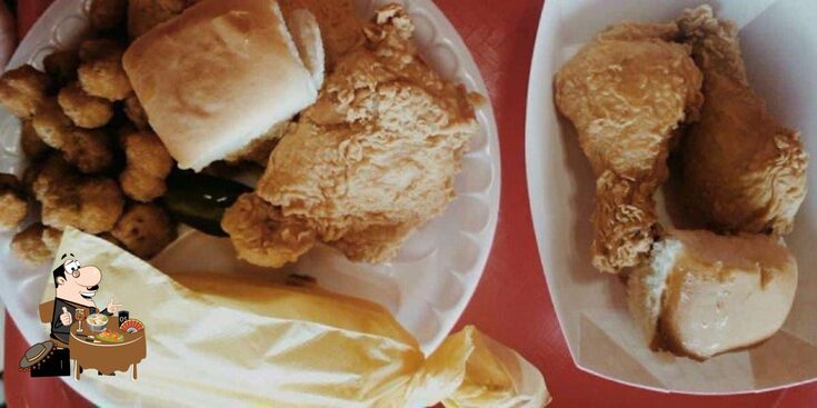Menu at Tom's Fried Chicken restaurant, Fort Worth, S Cherry Ln