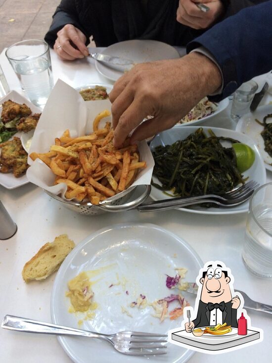 Menu at Skoumbri, Athens