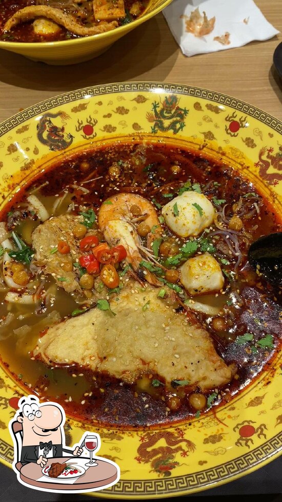 Menu at Dragon Hot Pot restaurant, Batam