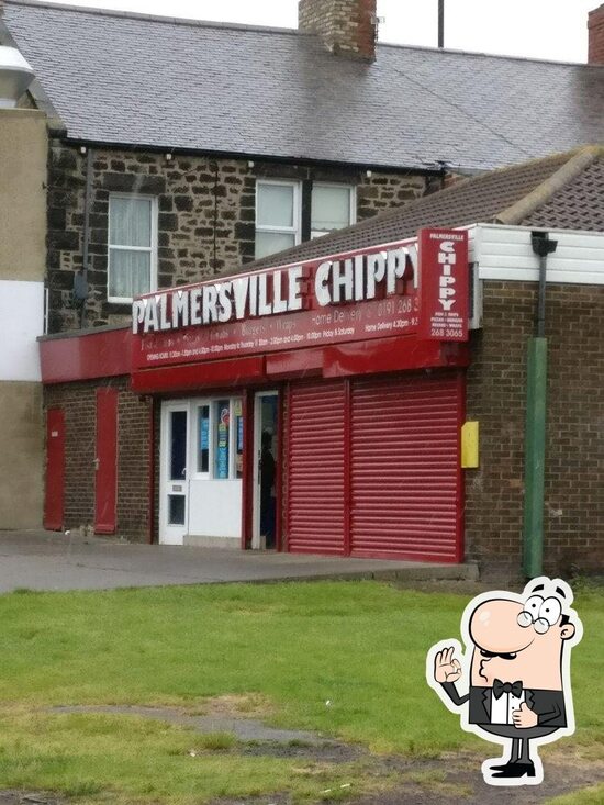 Menu at Palmersville Chippy restaurant, Newcastle upon Tyne