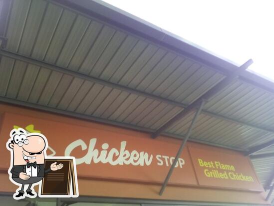 Menu at Chicken Stop restaurant, Hammanskraal