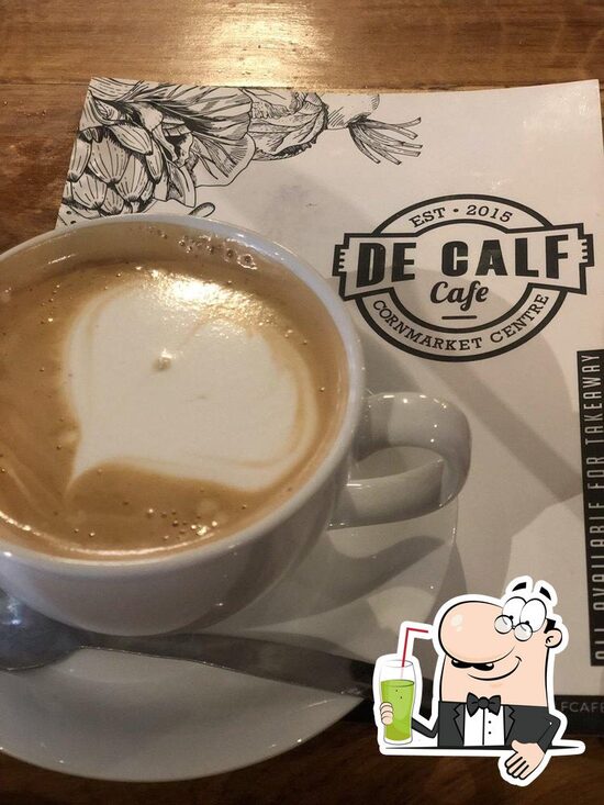 Menu at De Calf Cafe, Cork