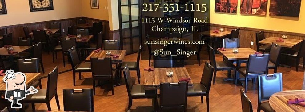 Sun Singer Restaurant, Wine & Spirits in Champaign - Restaurant reviews