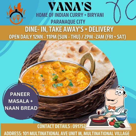 Vana's Restaurant, Valenzuela - Restaurant menu, prices and reviews