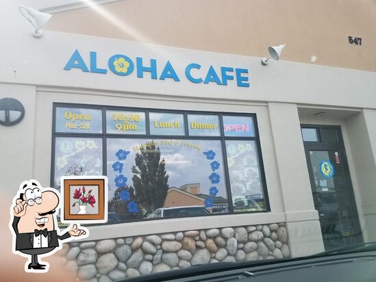 Menu at Aloha Cafe, Bend