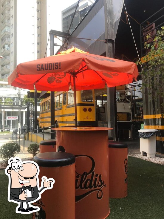 Menu em School Bus Burgers restaurante, Barueri