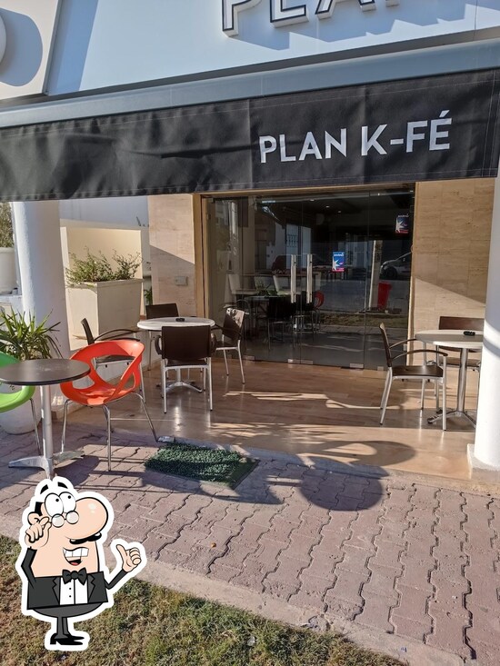 Menu at Plan k-fé, Ariana
