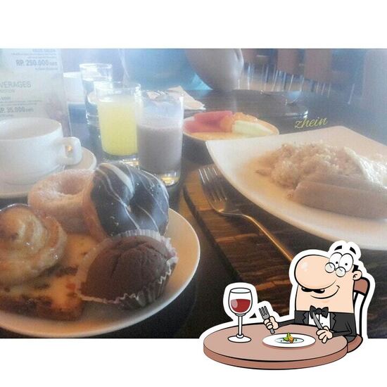 Menu at O2 Lounge restaurant, Balikpapan