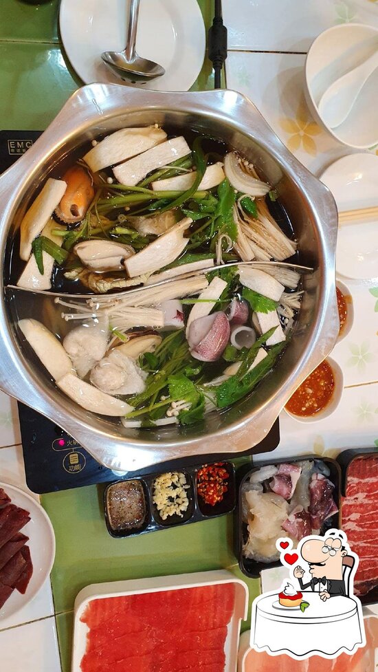 Menu at SHABU CHO BUFFET restaurant, Bang Sao Thong