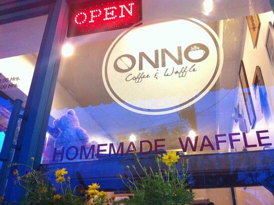 Menu at Onno Coffee, Bangkok