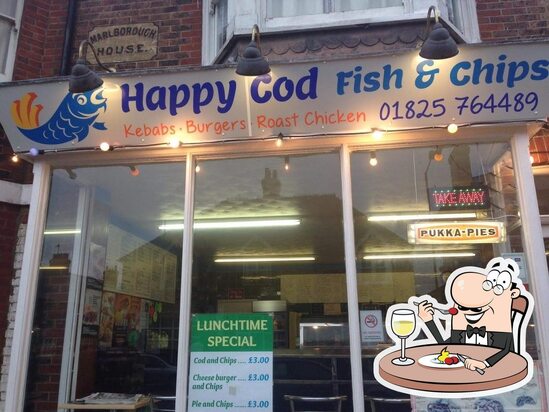 Menu at Happy Cod Fish & chips fast food, Uckfield