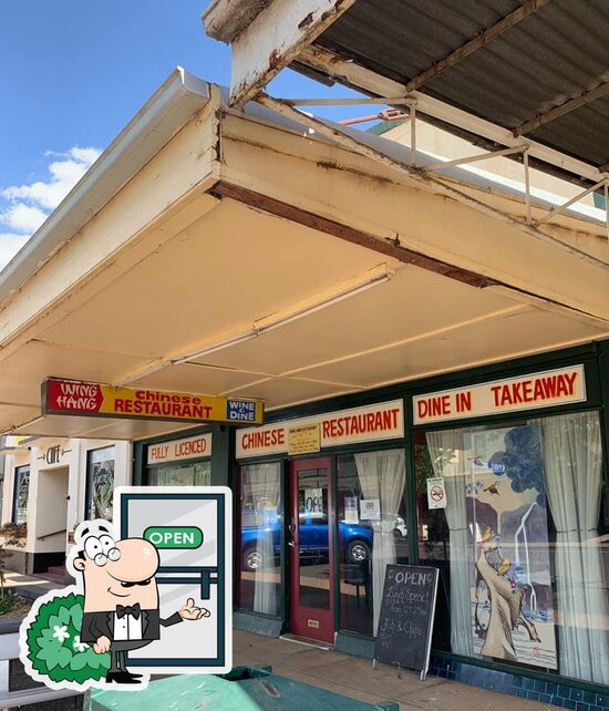Menu at Wing Hang Chinese Restaurant, Molong