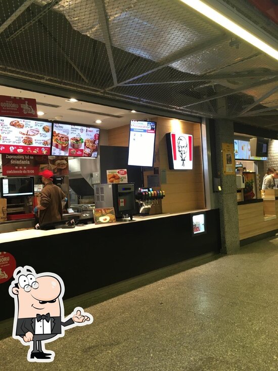 Меню ресторана KFC Warszawa PKP Wschodni, Варшава