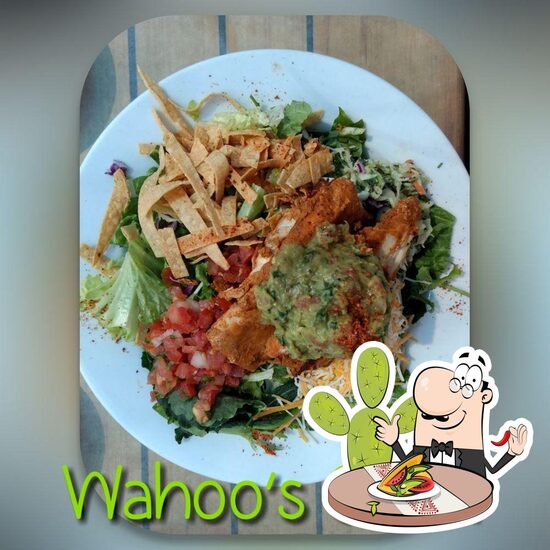 Menu at Wahoo's Fish Taco restaurant, Huntington Beach, Warner Ave