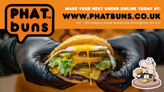 Phat Buns (Ladypool Road) in Birmingham - Restaurant menu and reviews