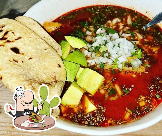 Menu at Manuelito's Mexican Restaurant, Los Angeles