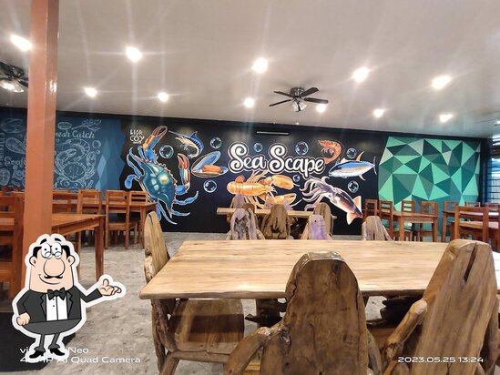 Menu at SEA SCAPE seafood grill and restaurant, Koronadal City