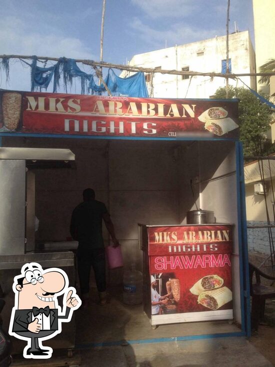 Menu at MKS Arabian Nights, Hyderabad, Ayyappa Society