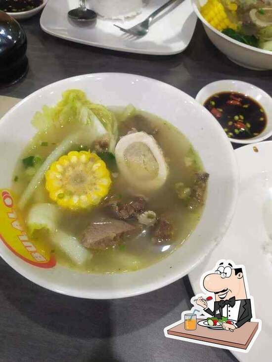 Menu at Bulalo World restaurant, Manila, Isetann Cinerama Complex
