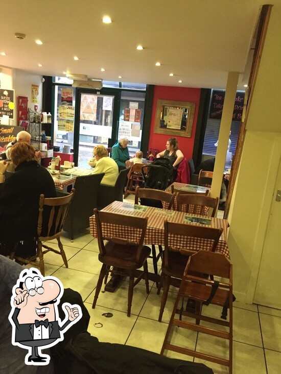 Menu at Odessa cafe, Bolton