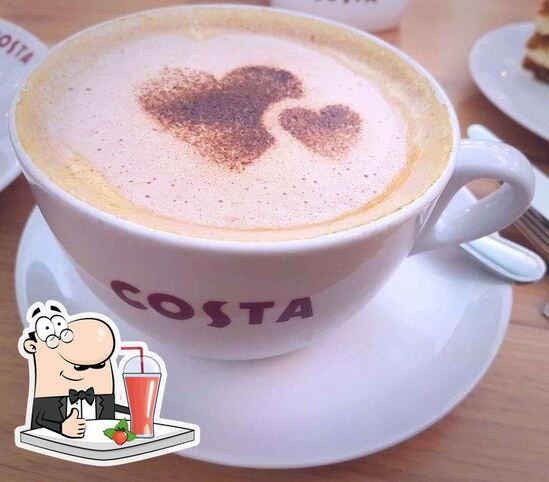 Menu at Costa Coffee cafe, Dubai, Eppco Petrol Station, Al Wasl Road
