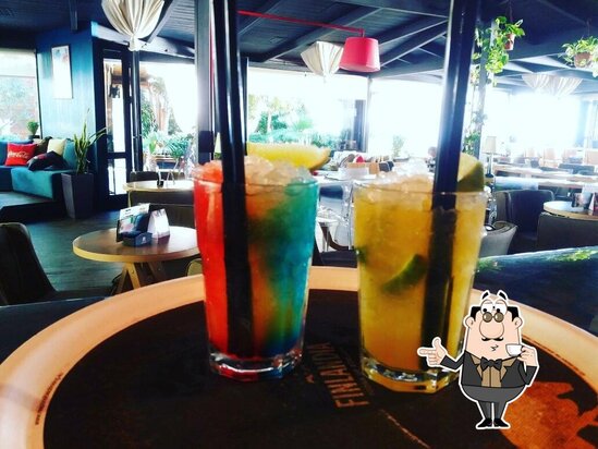 Menu at Sunset Bar, Durrës