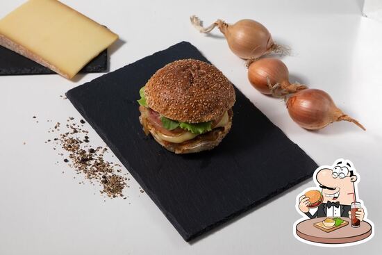 Menu at Angus Burger restaurant, Paris