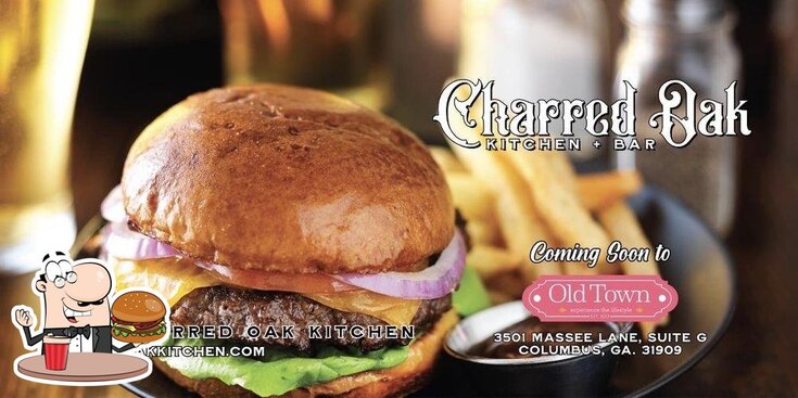 Menu at Charred Oak Kitchen + Bar, Columbus