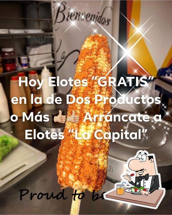 Menu at Elotes la capital restaurant, Chihuahua