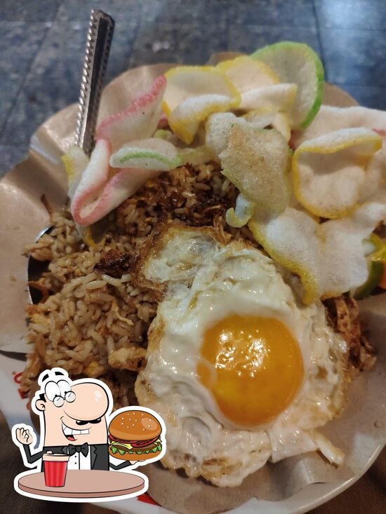 Menu at Nasi Goreng Pak Haji Mus restaurant, West Jakarta, Jl. Mandala ...