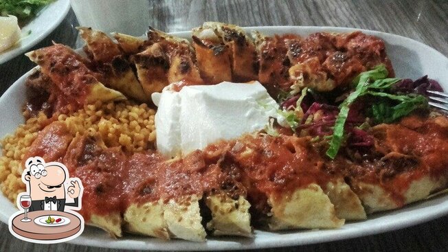 Menu at Urfa sofrasi, Dogubeyazit