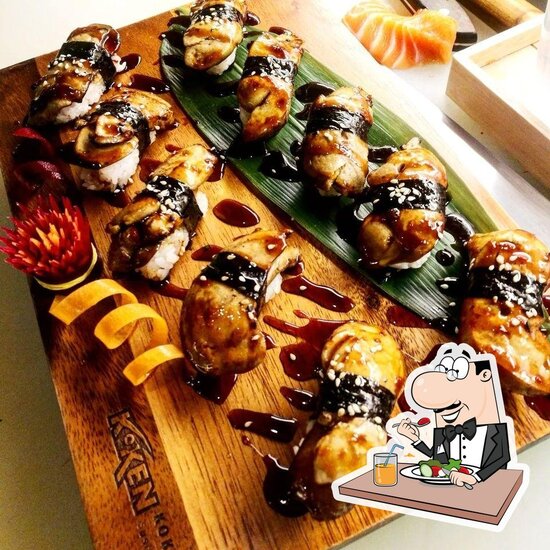 Menu at ร้านอาหารญี่ปุ่น KOKEN sushi ซูชิ อร่อย restaurant, Bangkok