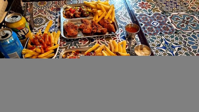 Menu at Greidy’s Wings & Strips restaurant, Birmingham