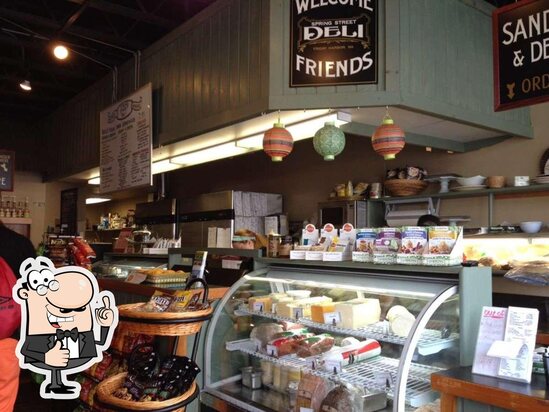 Menu at Spring Street Deli restaurant, Friday Harbor