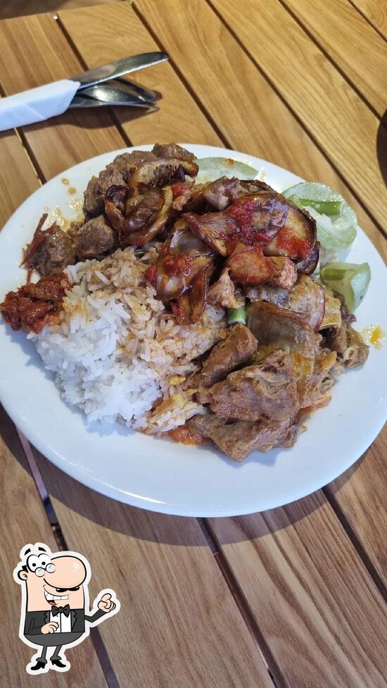 Menu at Sari Rasa restaurant, Coconut Grove