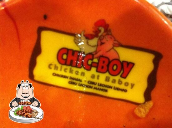 Menu at Chic-Boy restaurant, Tuguegarao City