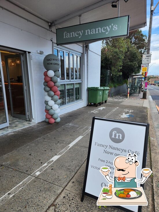 Menu at Fancy Nancy Cafe, Rozelle