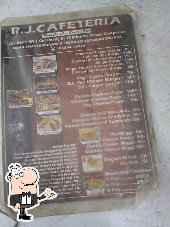 Rj Cafeteria, Hyderabad - Restaurant menu, prices and reviews