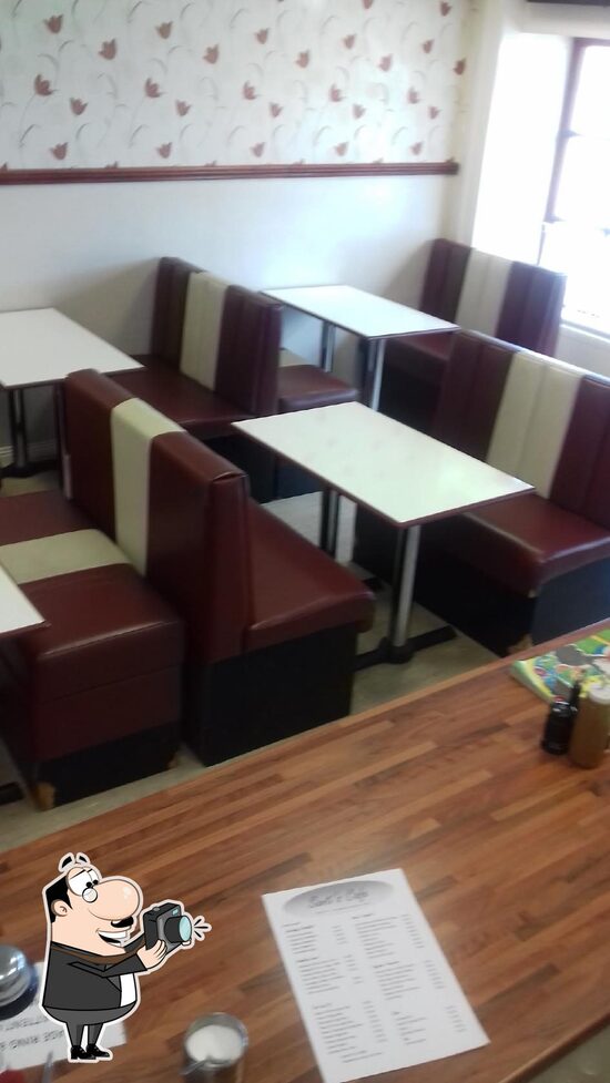 Menu at Santis Cafe, Derby