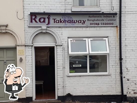 Menu at The Raj Takeaway Madeley fast food, England