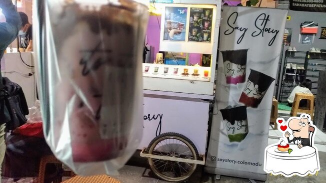 Menu at Say Story Colomadu cafe, Tohudan