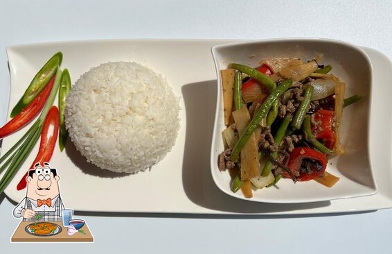 Menu at Pung Kang Thai Cuisine, Basel