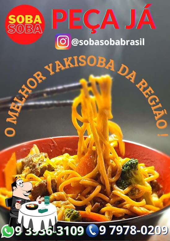 Menu em Soba Soba Brasil restaurante, São Paulo